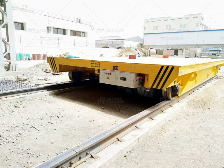 Rail Transfer Cart - Flexible & Safe Materials Handling Machine